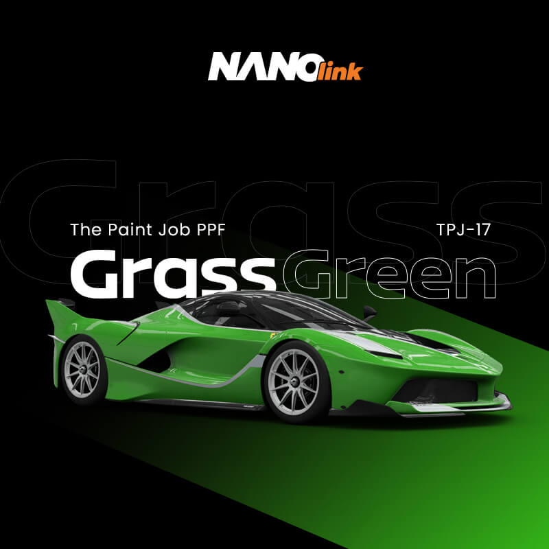 Grass Green Color PPF TPJ-17 - Nanolink PPF - Precision in Protection